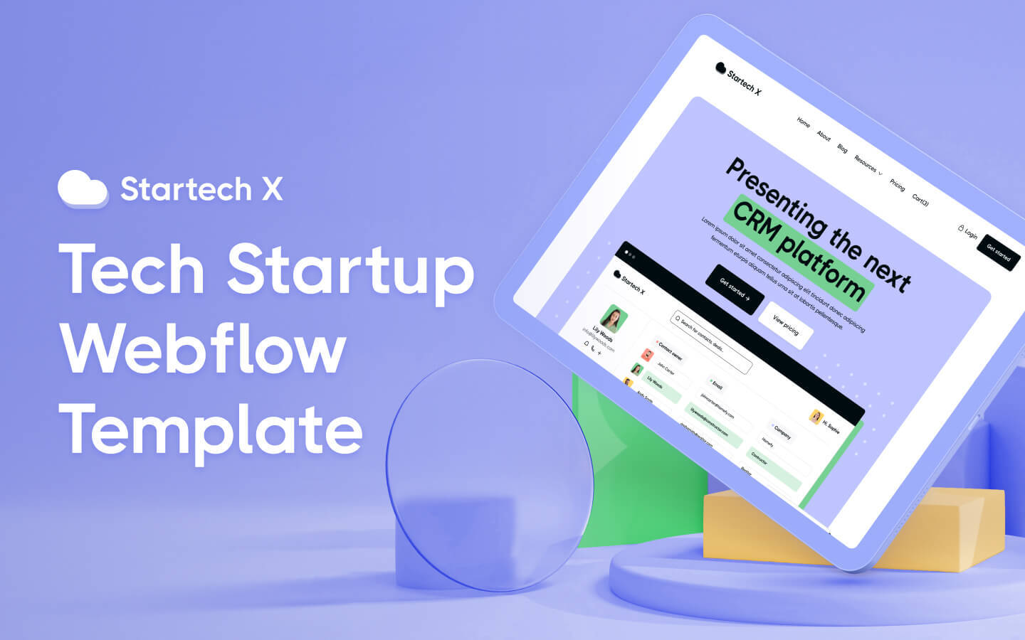 Startech X - Startup HTML5 Responsive Website Template