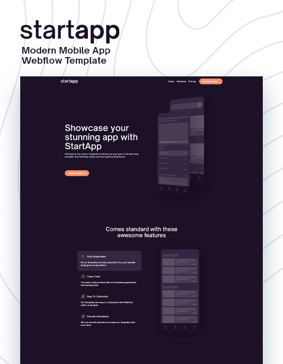 StartApp - App HTML5 Responsive Website Template