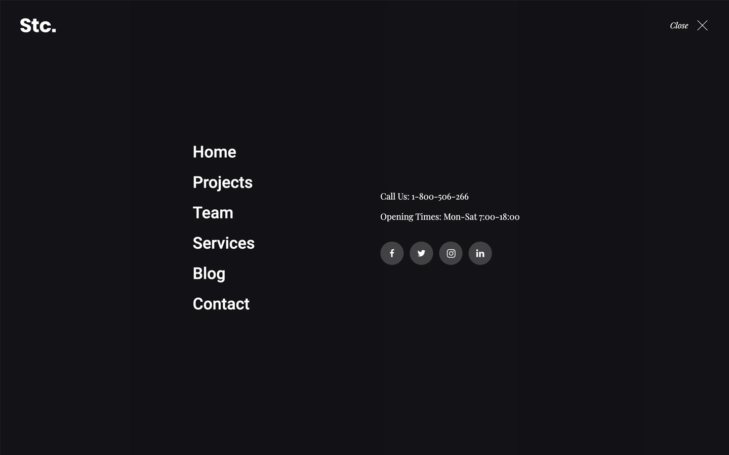 Structure - Architecture HTML5 Responsive Website Template