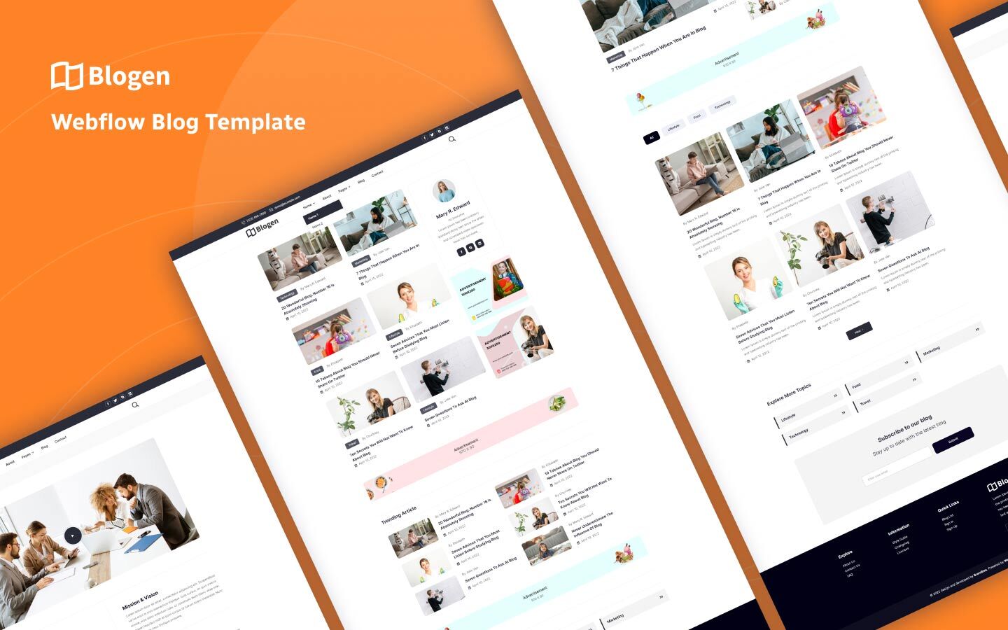 StoryX - News HTML5 Responsive Website Template
