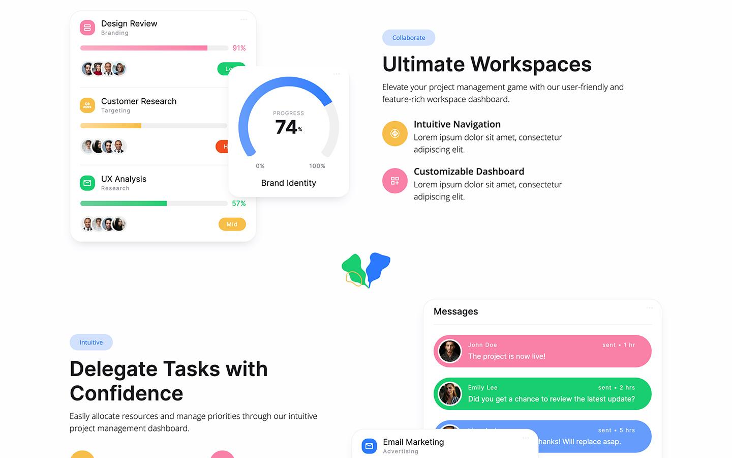 Taskz - SaaS HTML5 Responsive Website Template