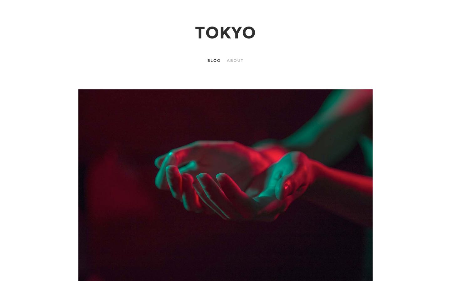 Tokyo - Blog HTML5 Responsive Website Template