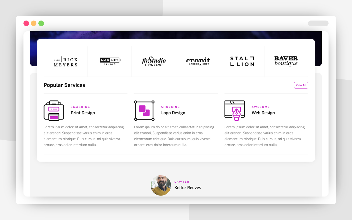 Vertad - Agency HTML5 Responsive Website Template