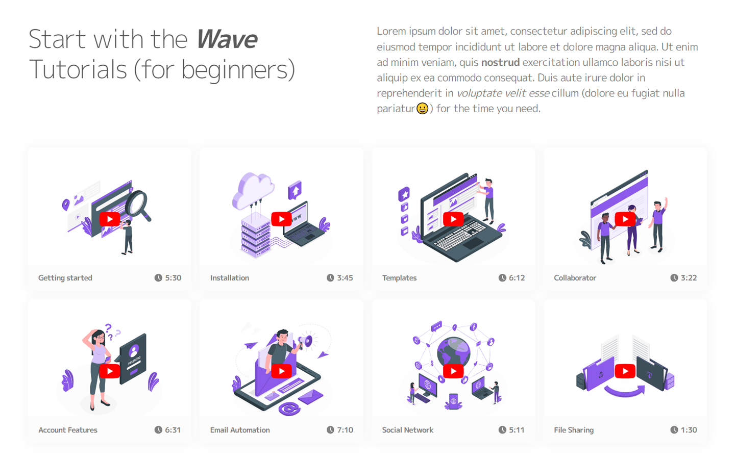Wave - SaaS HTML5 Responsive Website Template