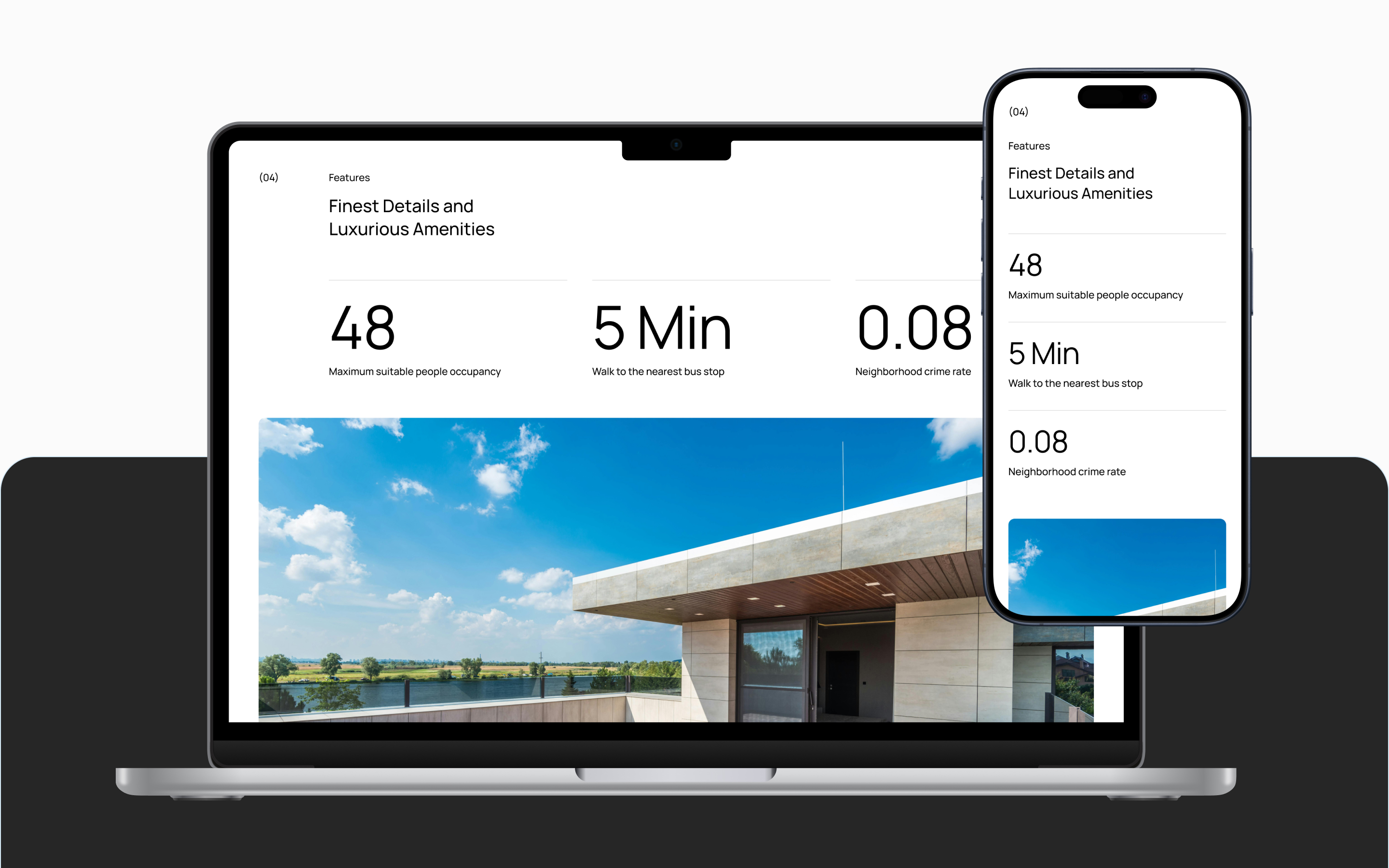1936 Redcliff - Real Estate HTML5 Responsive Website Template