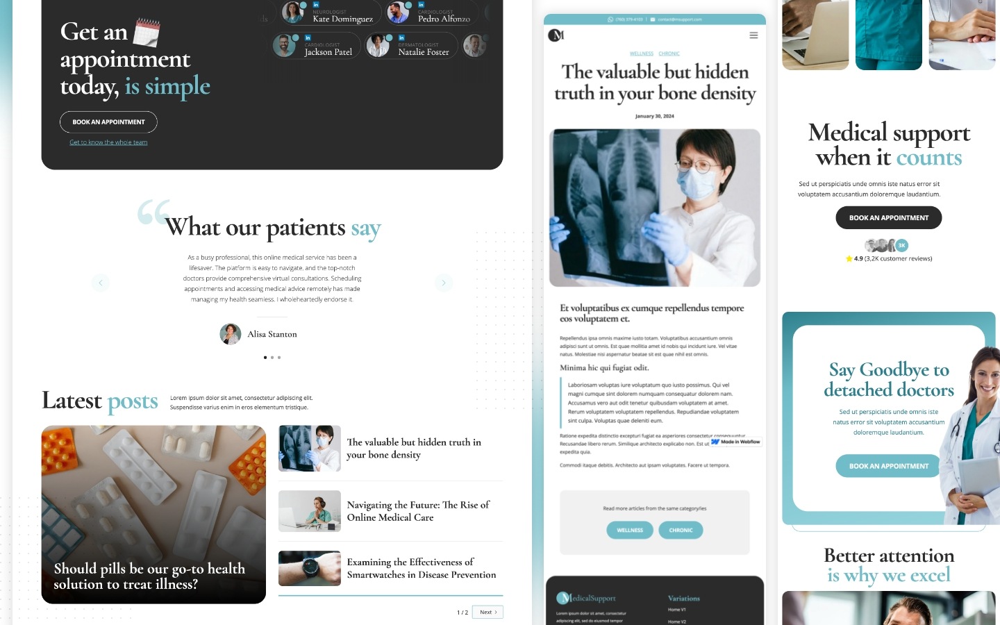 Medical Support - Health HTML5 Responsive Website Template