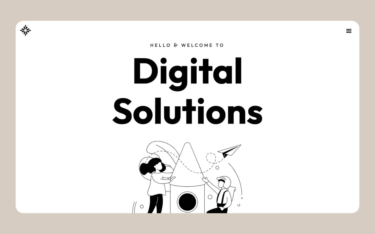 Digital Solutions - Small Business HTML5 Responsive Website Template