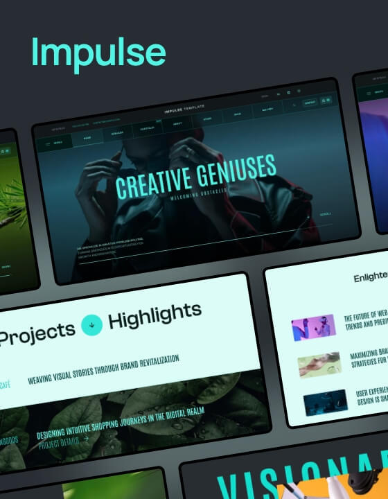 Impulse - Portfolio HTML5 Responsive Website Template
