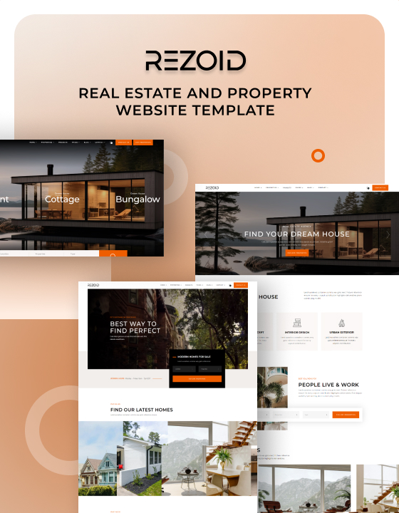 Rezoid - Real Estate HTML5 Responsive Website Template