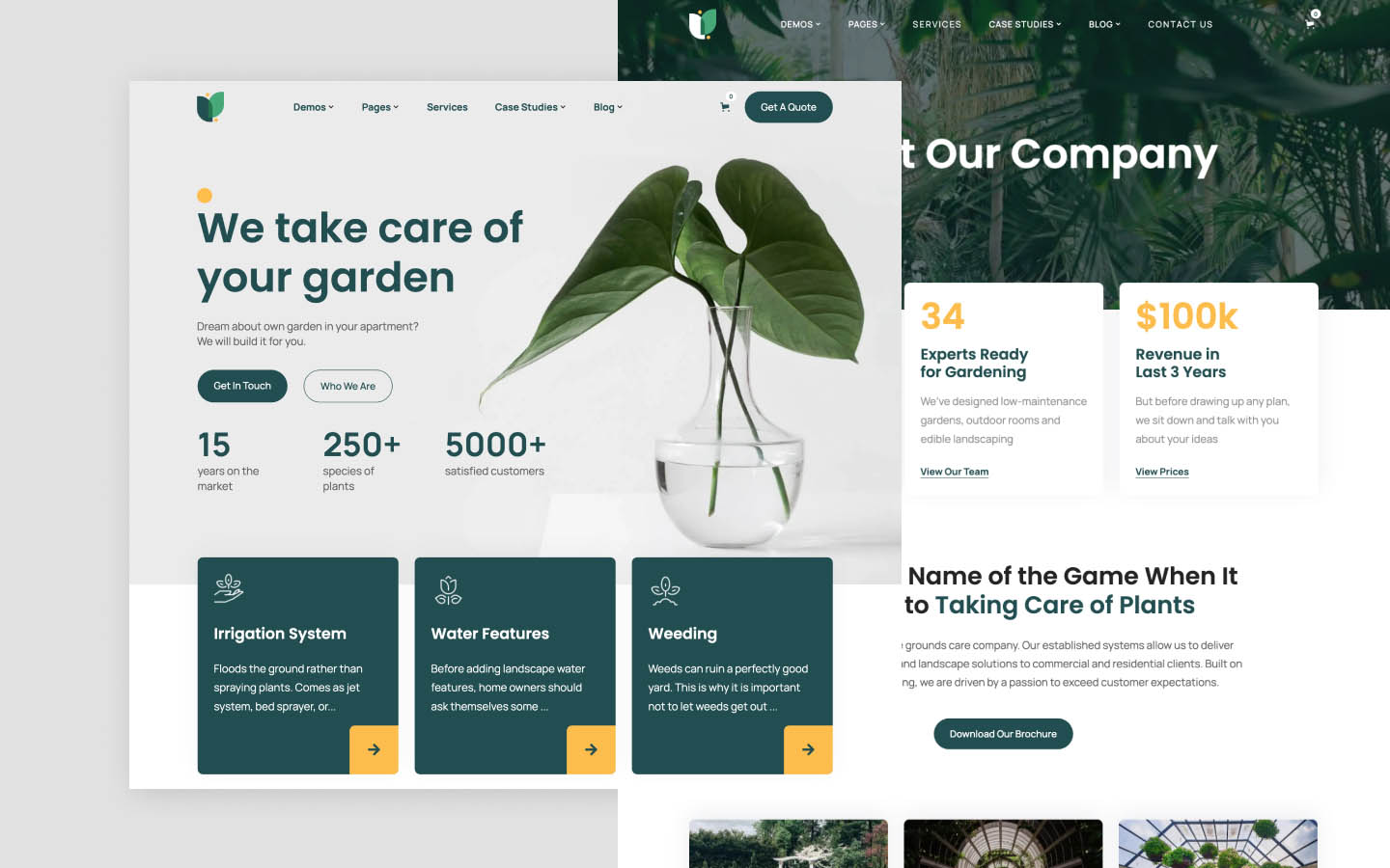 Landscape 128 Plus - Florist HTML5 Responsive Website Template