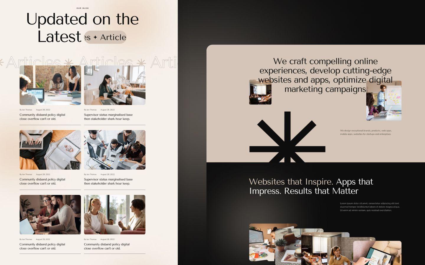 Infinia - Agency HTML5 Responsive Website Template