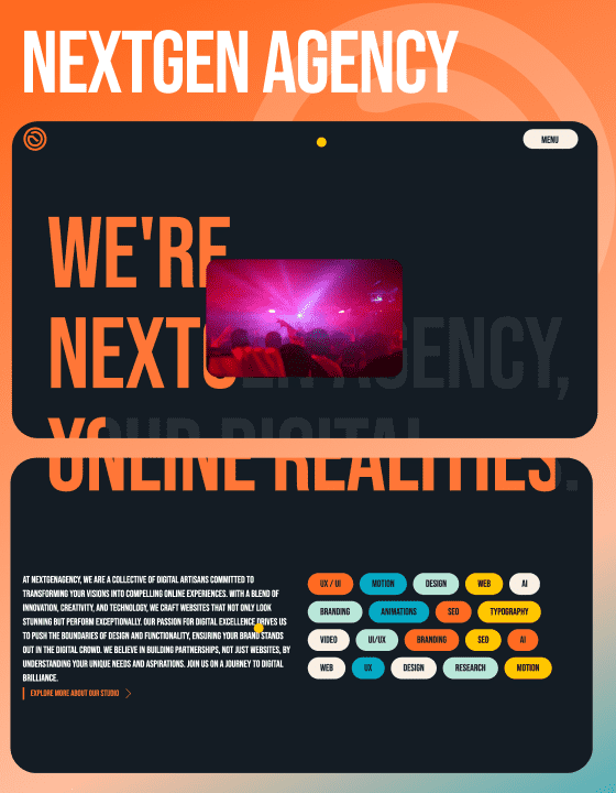 NextGen Agency - Agency HTML5 Responsive Website Template