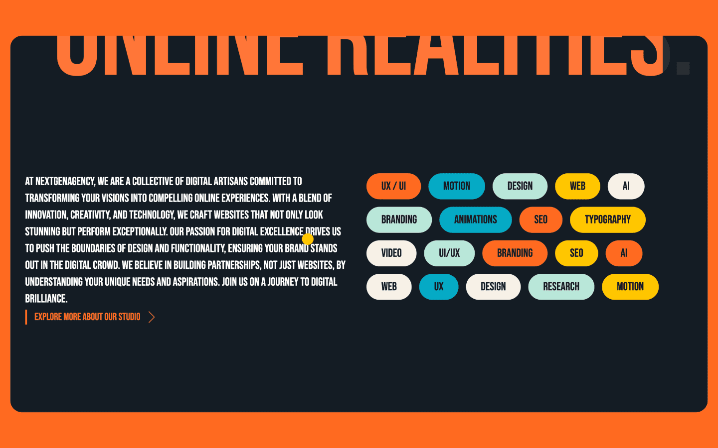 NextGen Agency - Agency HTML5 Responsive Website Template