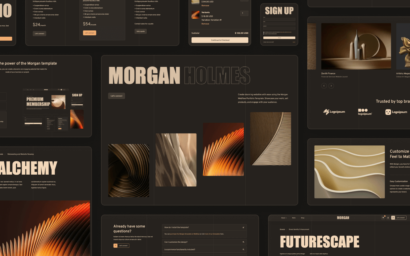 Morgan - Agency HTML5 Responsive Website Template