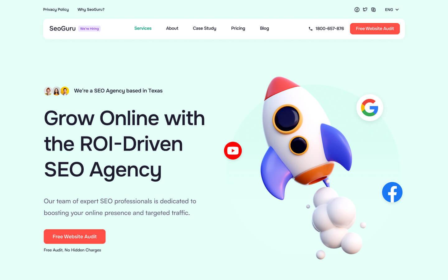 SeoGuru - IT company HTML5 Responsive Website Template