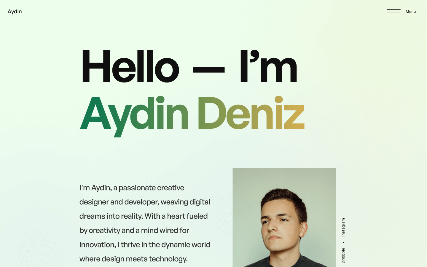 Aydin - Portfolio HTML5 Responsive Website Template