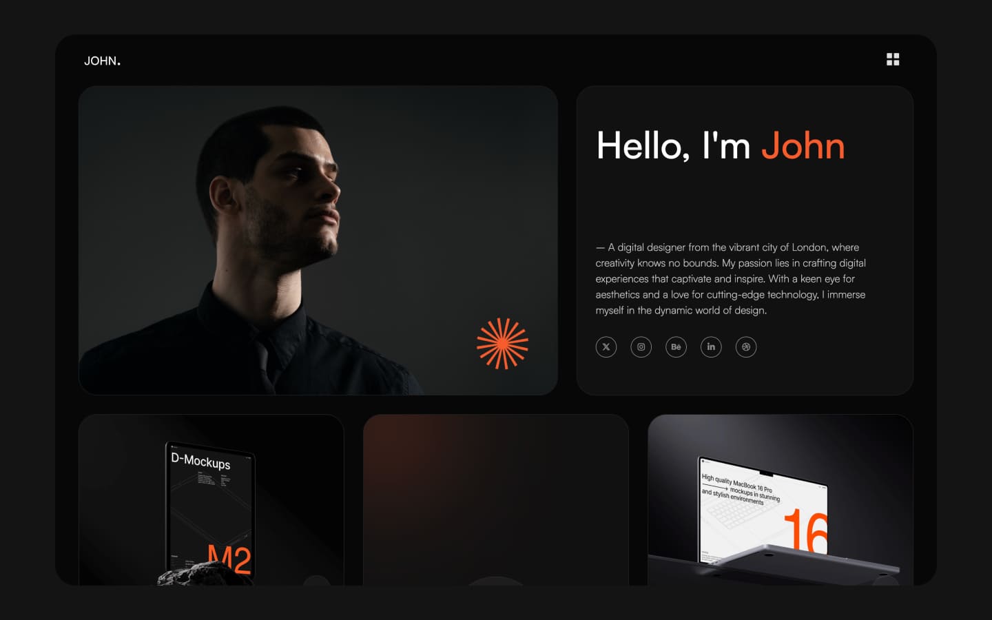 John Walker - Portfolio HTML5 Responsive Website Template