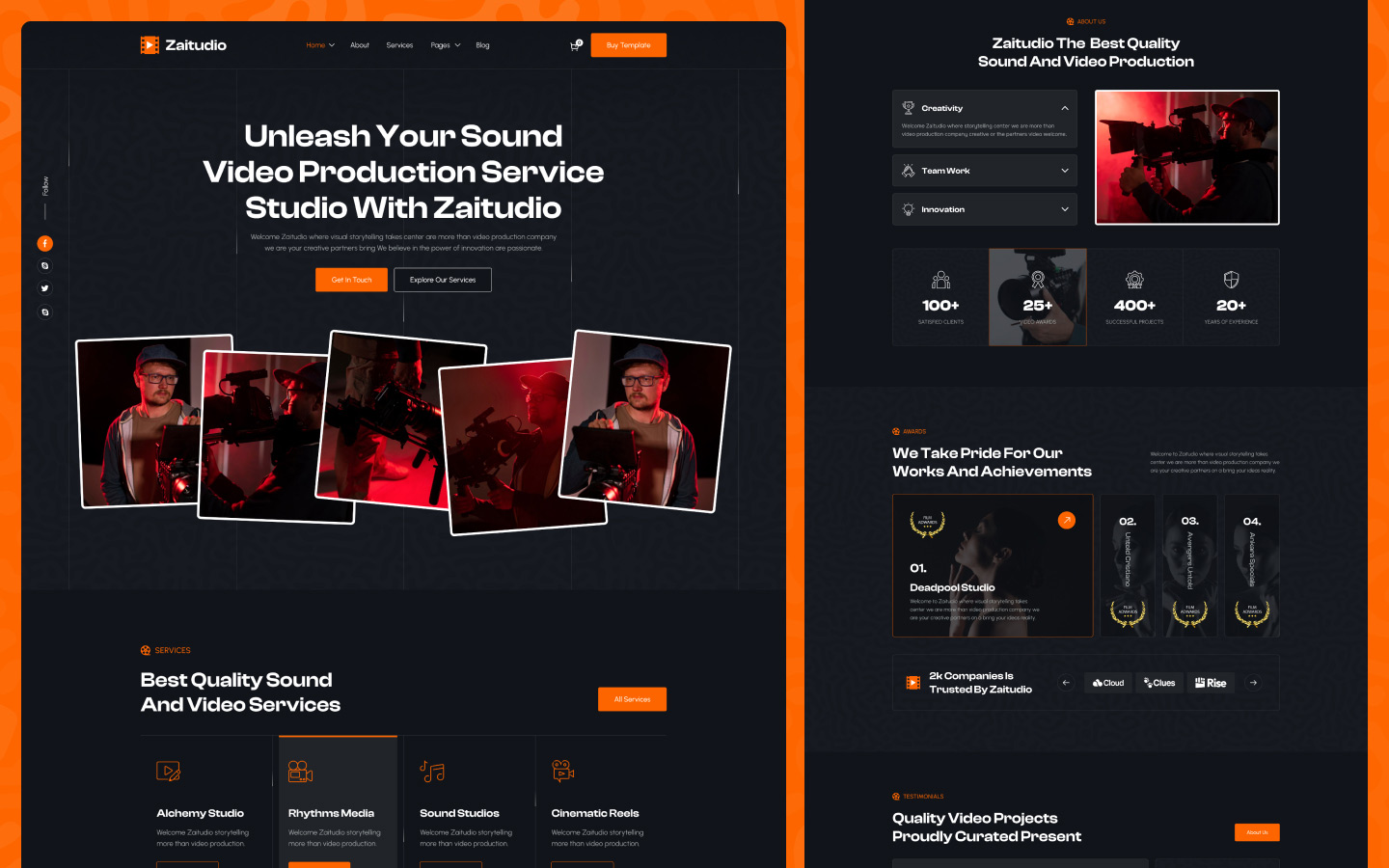 Website Templates by Flowzai | Webflow