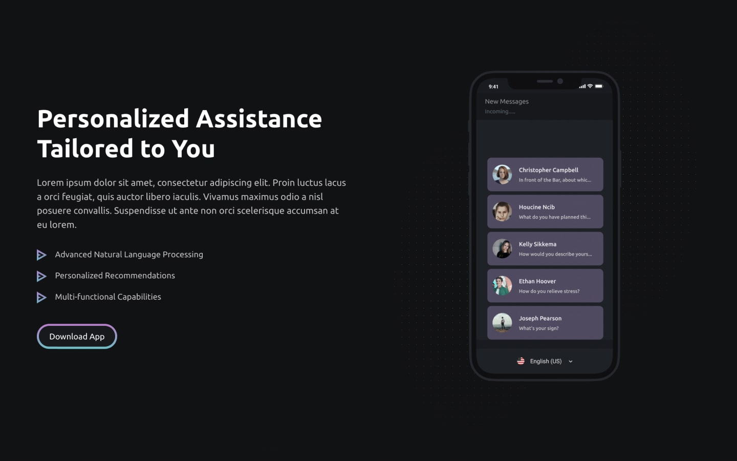 Chatapap - App HTML5 Responsive Website Template