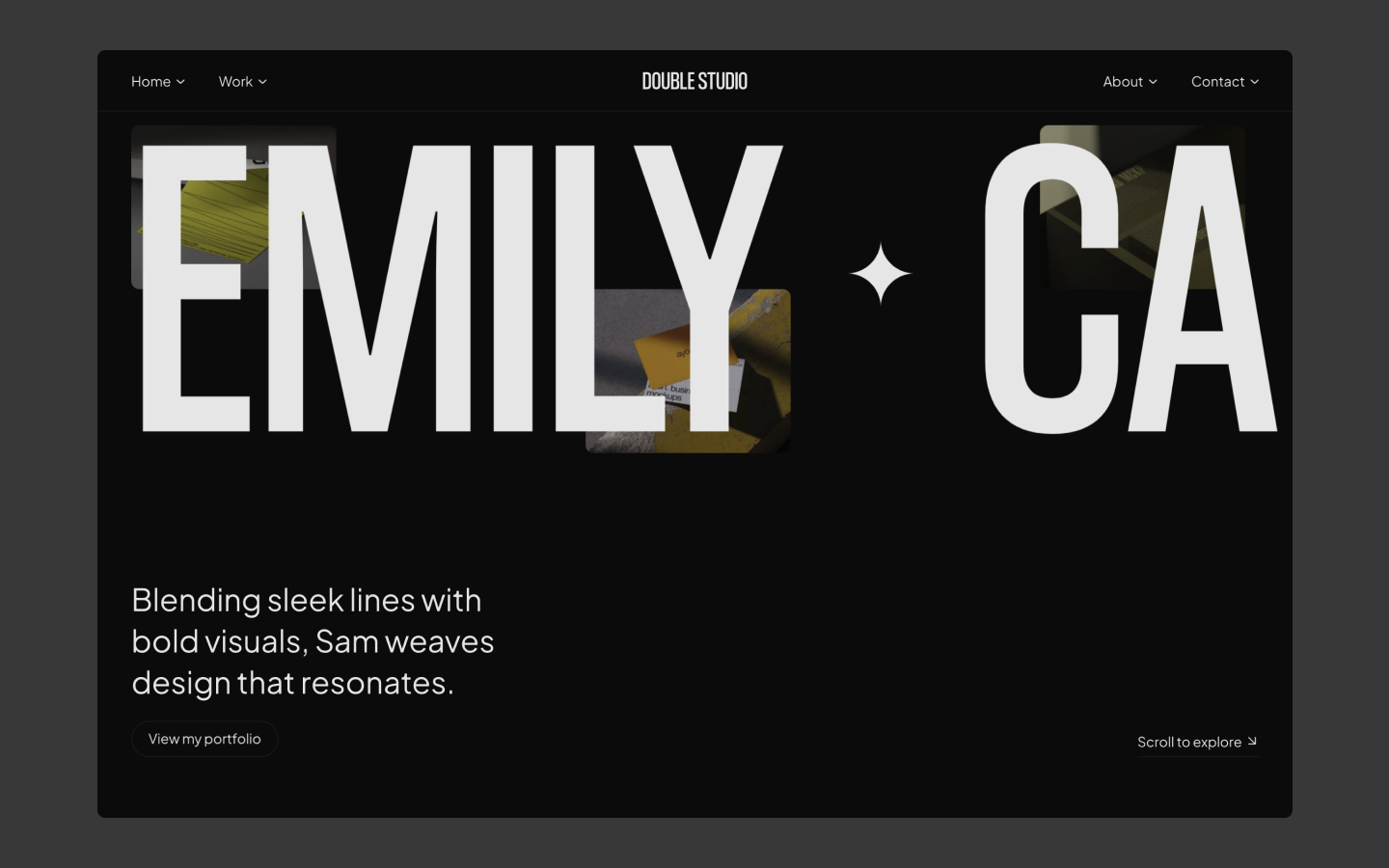 Double Studio - Portfolio HTML5 Responsive Website Template