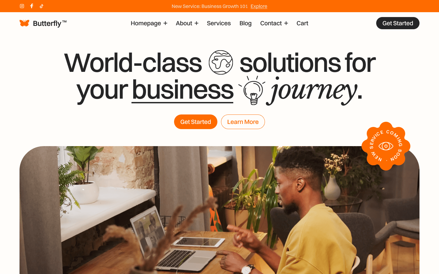 Butterfly Studio - Consulting HTML5 Responsive Website Template