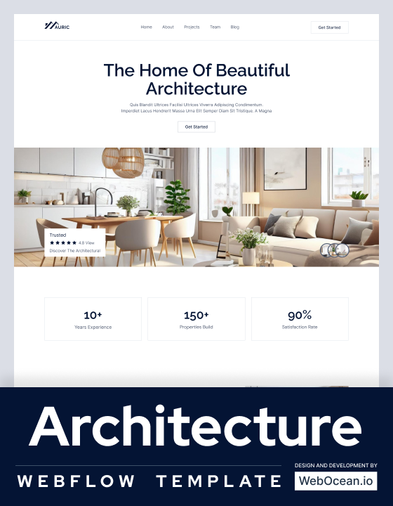 Aurict - Architecture HTML5 Responsive Website Template