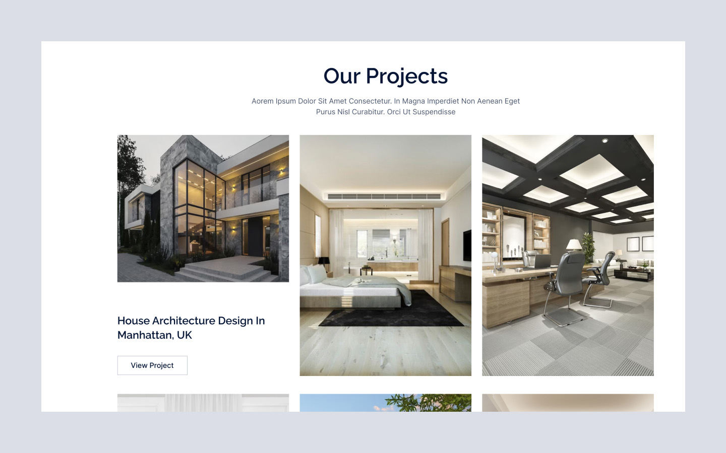 Aurict - Architecture HTML5 Responsive Website Template
