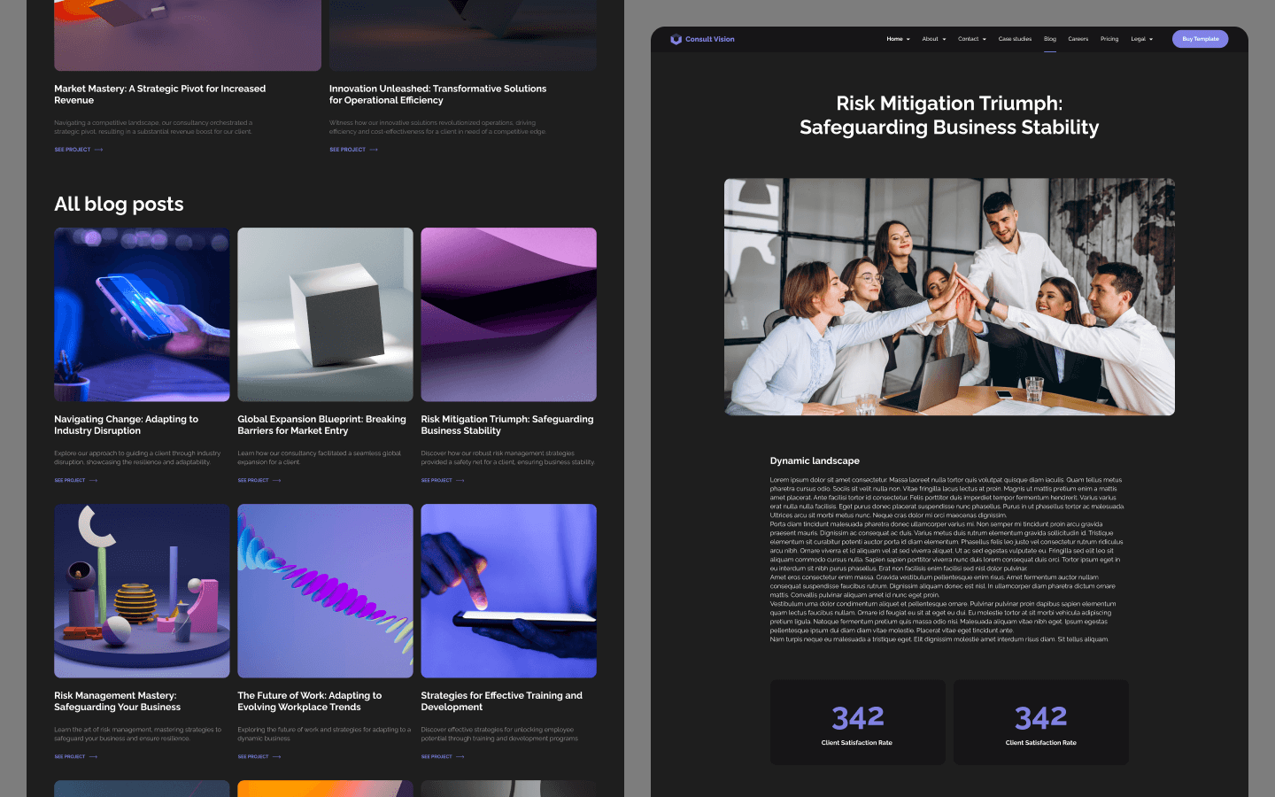 Consult Vision - Consulting HTML5 Responsive Website Template