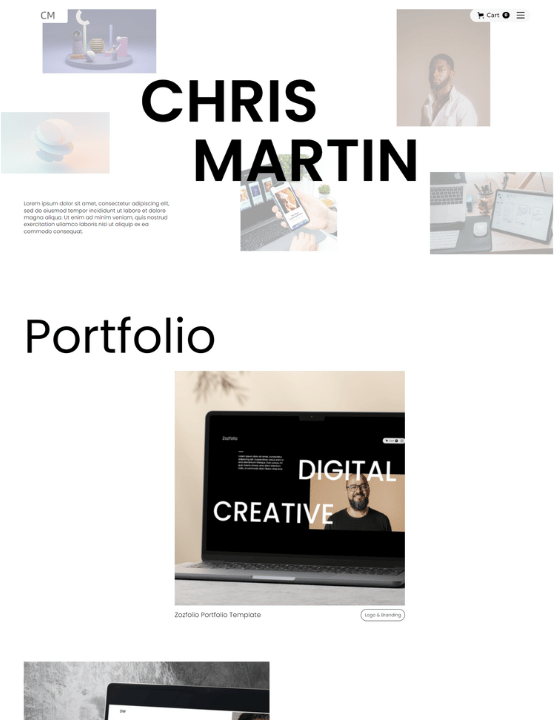 Chris Martin - Portfolio HTML5 Responsive Website Template