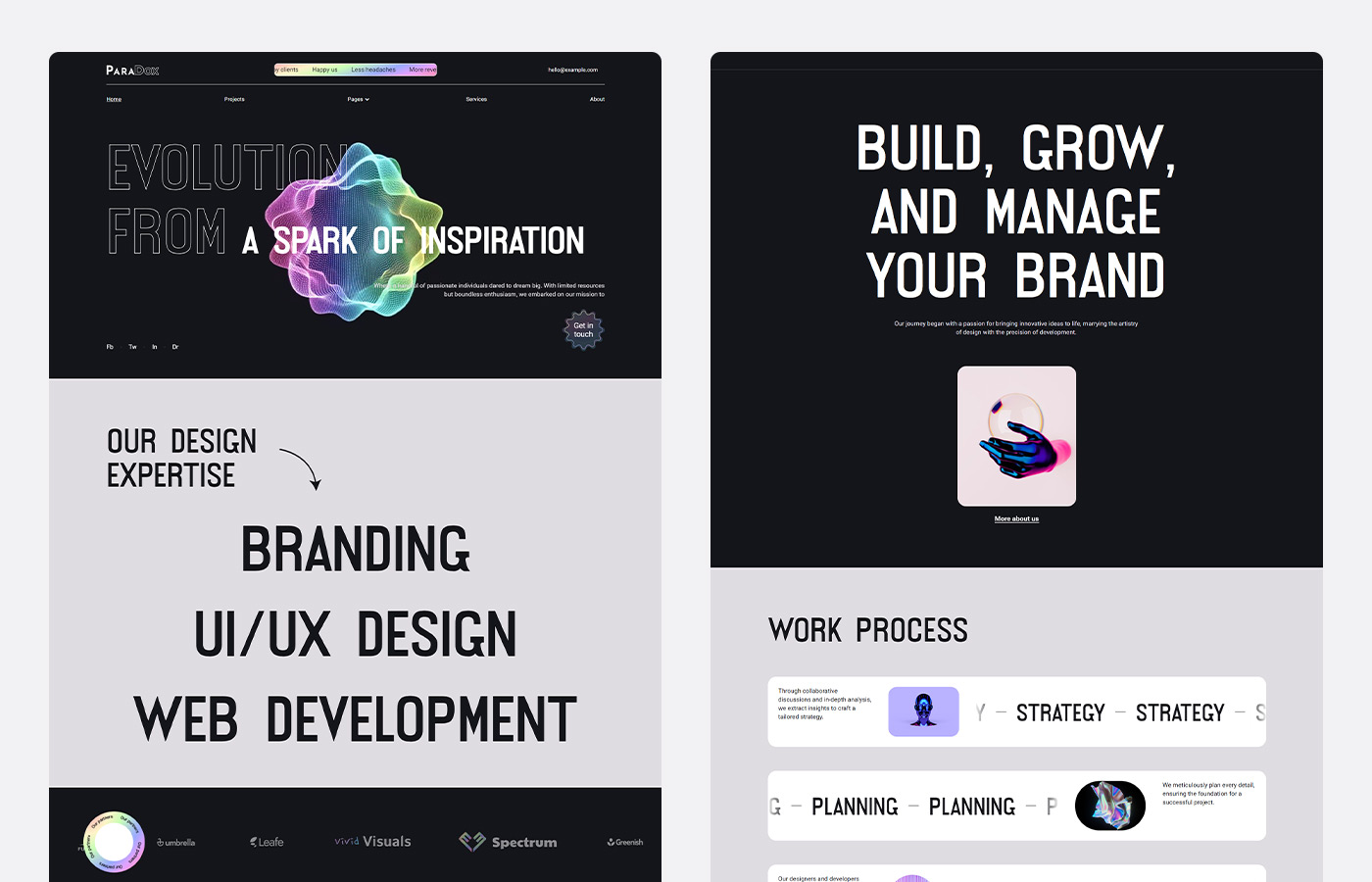 ParaDox - Agency HTML5 Responsive Website Template