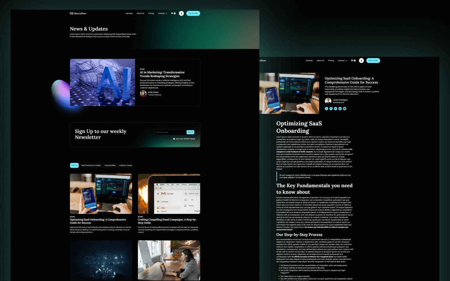 MacroFlow - Marketing HTML5 Responsive Website Template