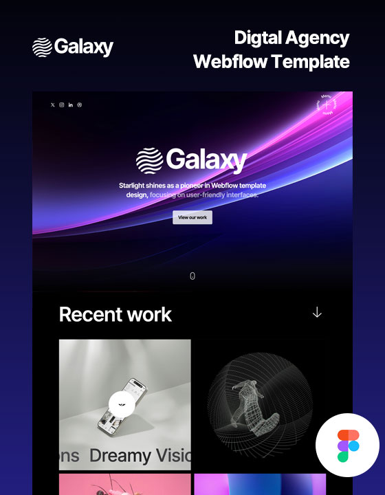 Galaxy - Agency HTML5 Responsive Website Template