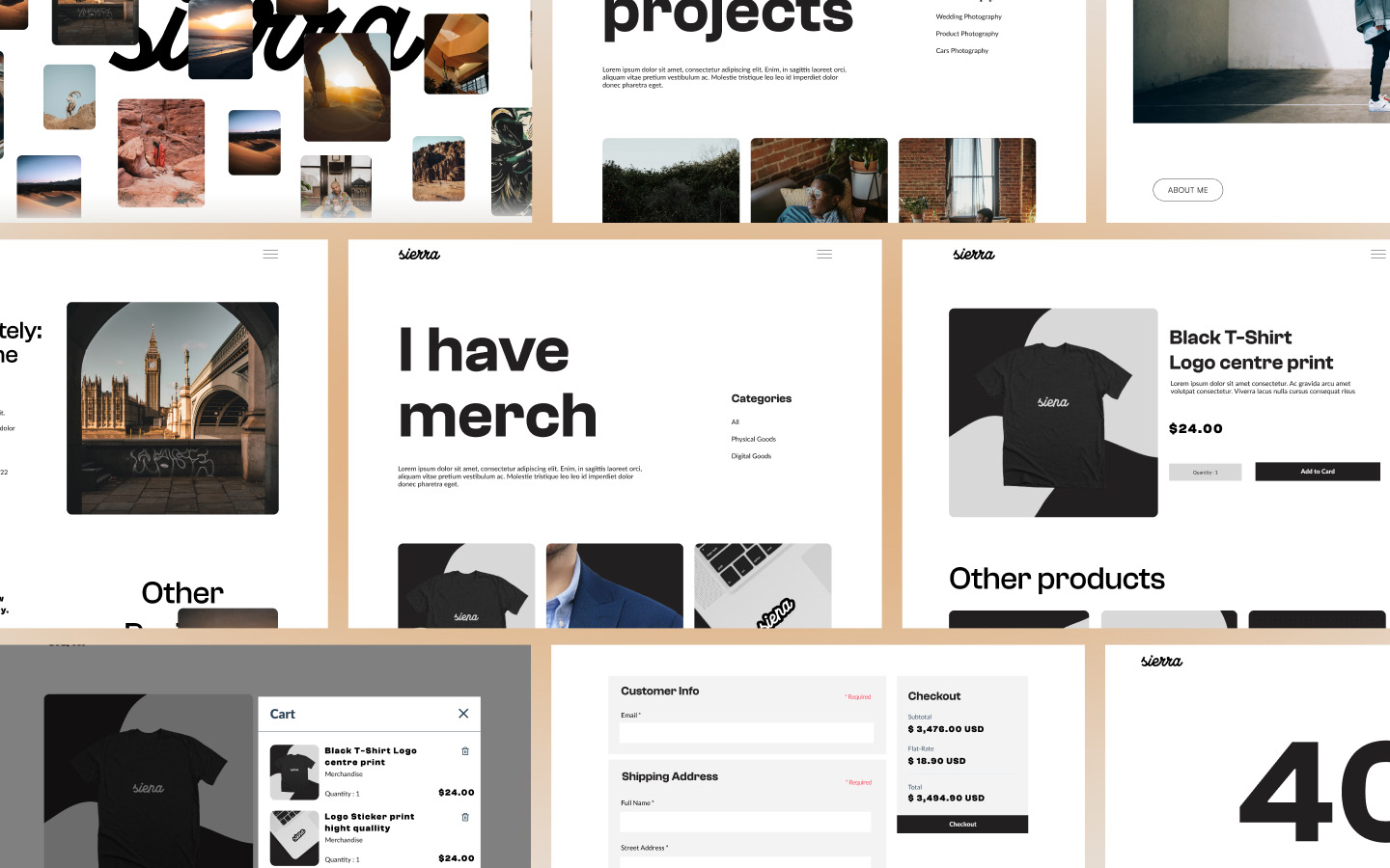 Sierra - Portfolio HTML5 Responsive Website Template