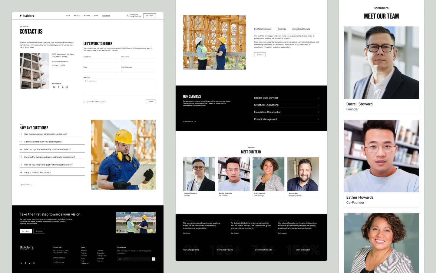 Builderz - Construction HTML5 Responsive Website Template