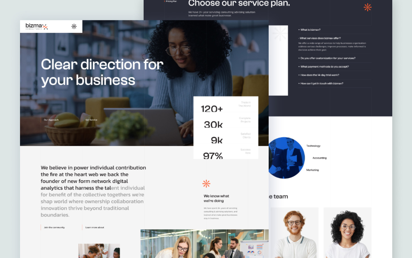 Bizmax - Corporate HTML5 Responsive Website Template