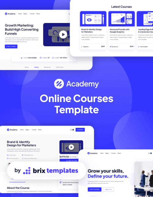 Academy - School HTML5 Responsive Website Template