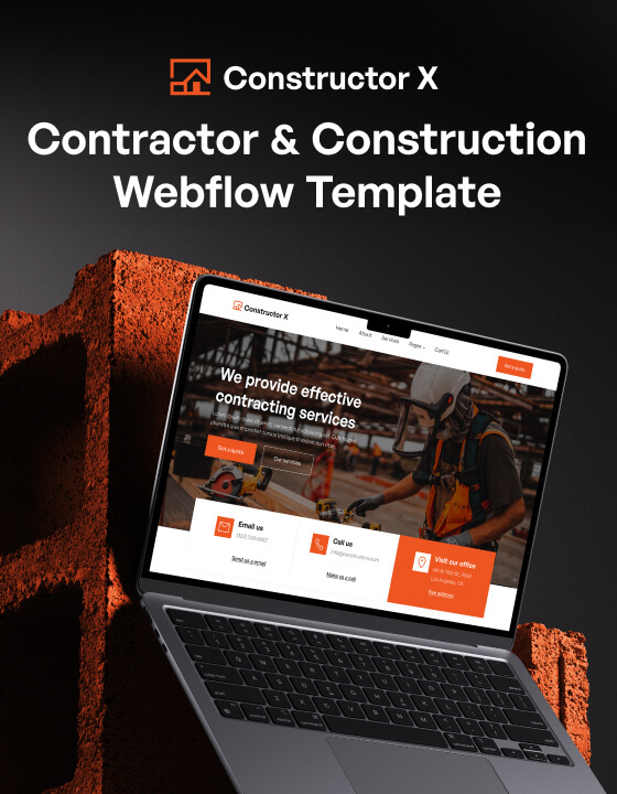 Constructor X - Construction HTML5 Responsive Website Template