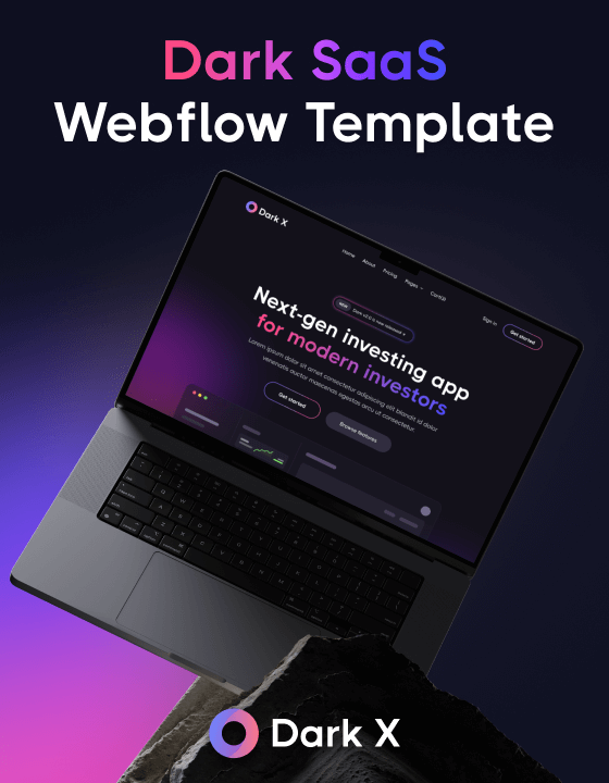 Dark X - App HTML5 Responsive Website Template