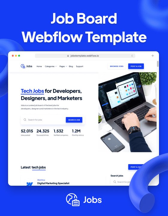 Jobs - Recruitment HTML5 Responsive Website Template