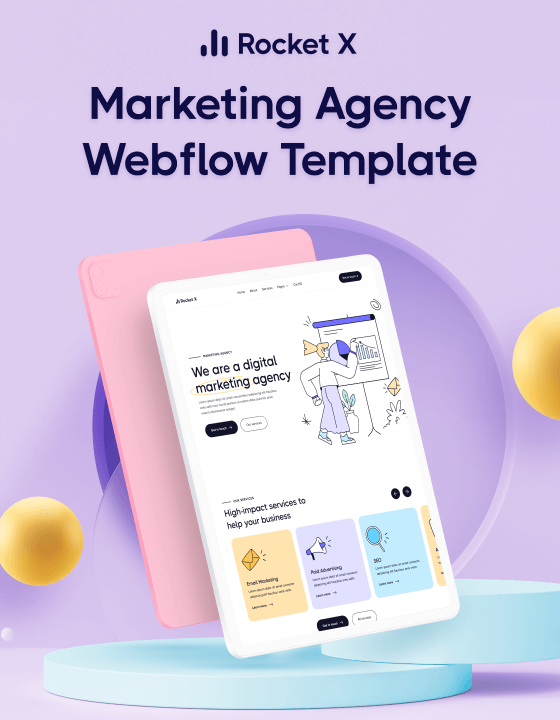 Rocket X - Agency HTML5 Responsive Website Template