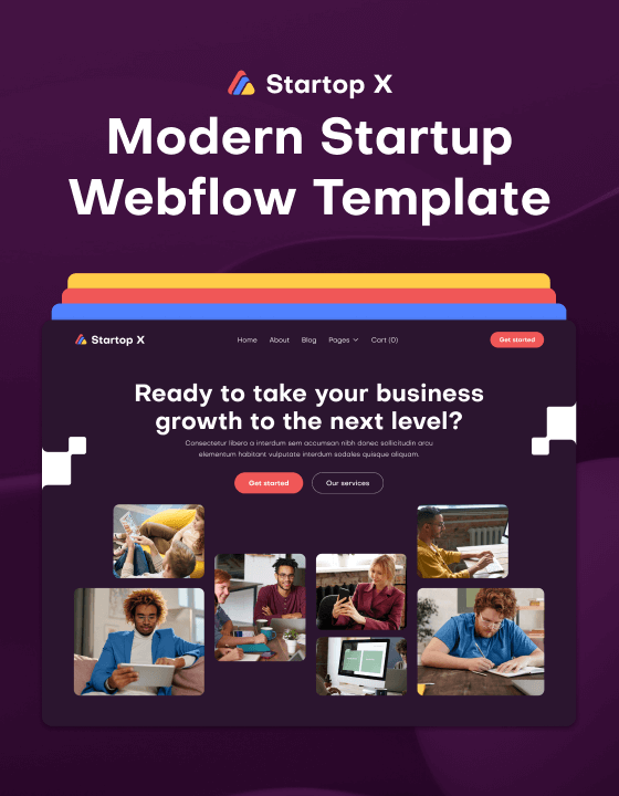 Startop X - Startup HTML5 Responsive Website Template