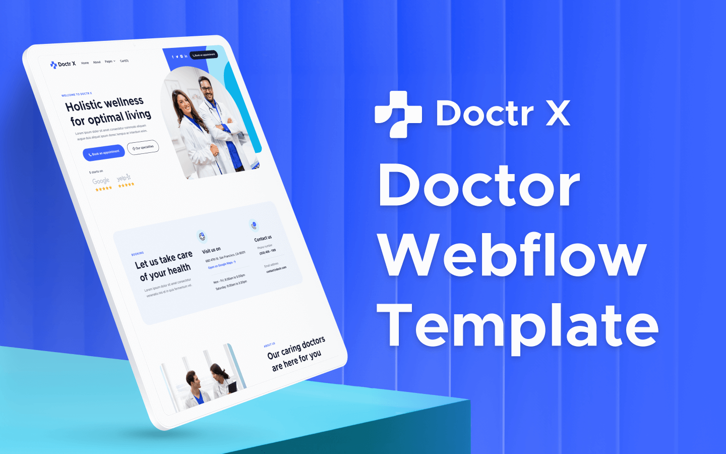 Doctr X - Doctor HTML5 Responsive Website Template