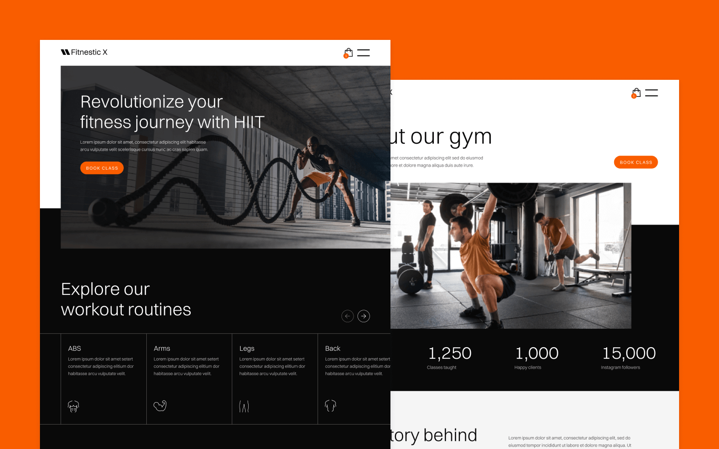 Fitnestic X - Fitness HTML5 Responsive Website Template