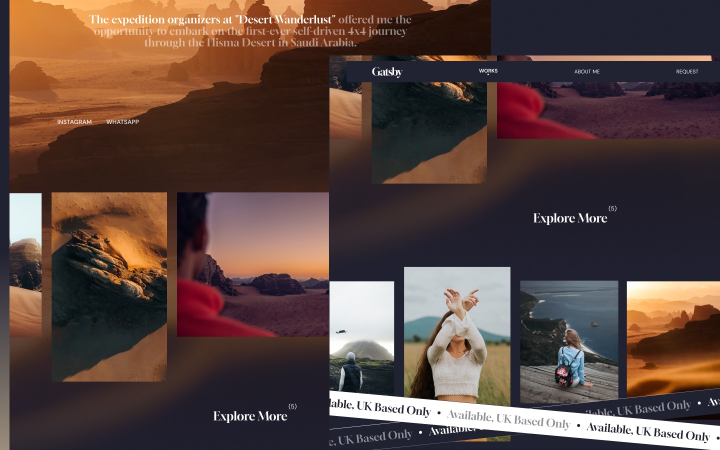 Majesty - Photography HTML5 Responsive Website Template