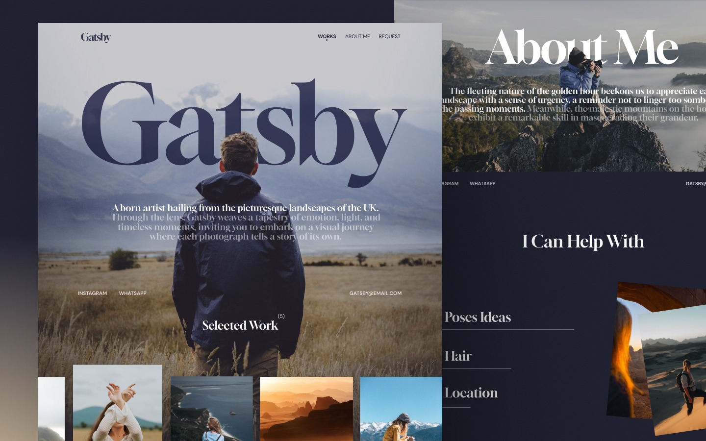 Majesty - Photography HTML5 Responsive Website Template