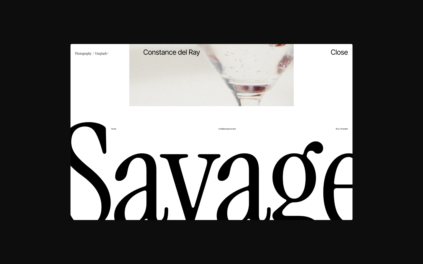 Savage - Agency HTML5 Responsive Website Template