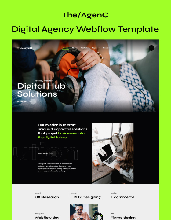 TheAgenC - Agency HTML5 Responsive Website Template