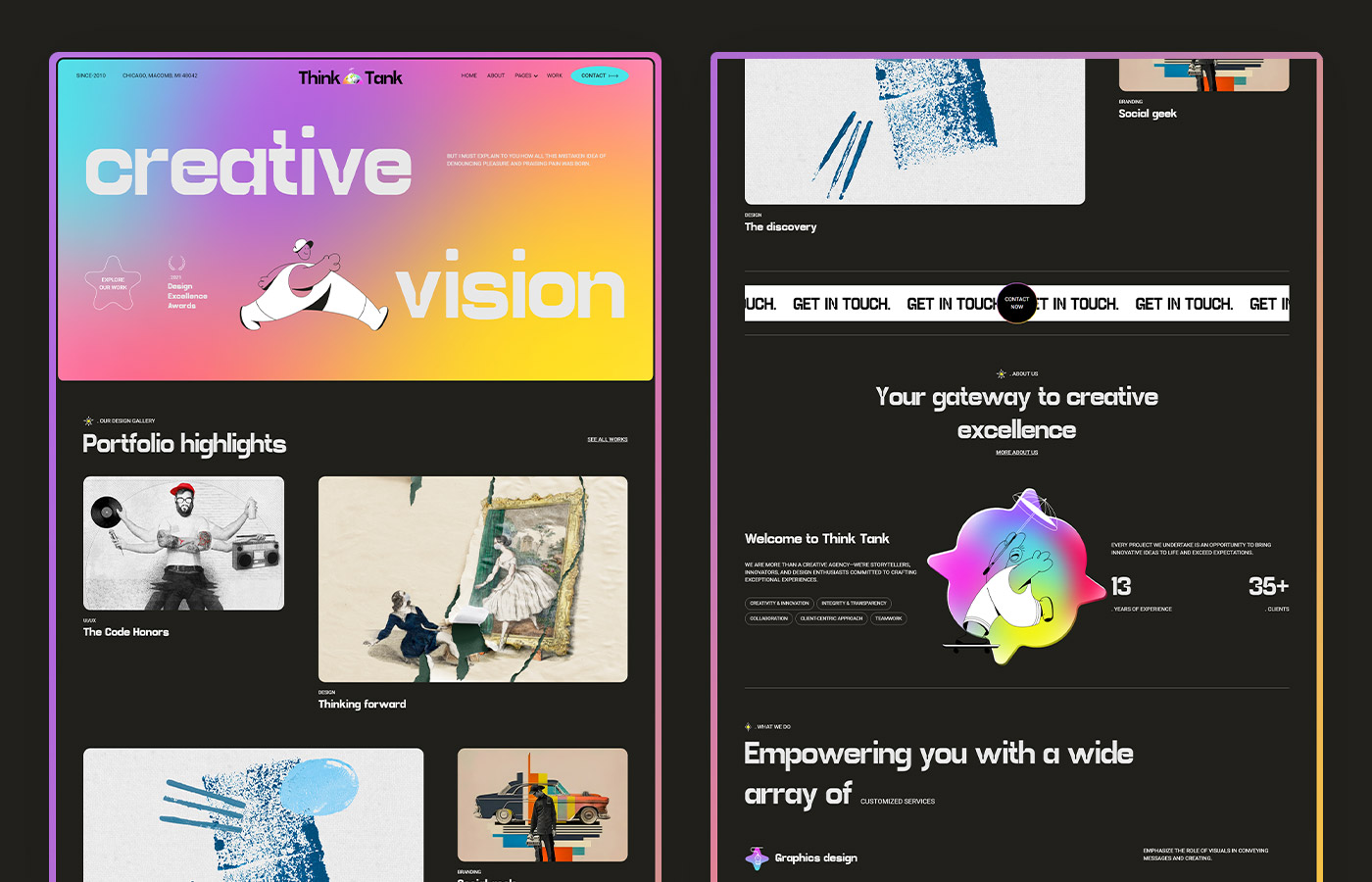 ThinkTank - Agency HTML5 Responsive Website Template