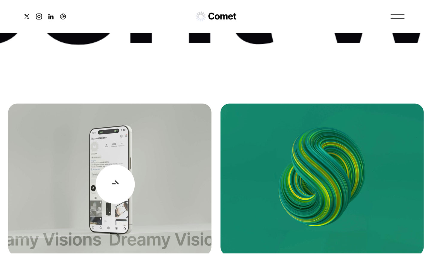 Cometa - Startup HTML5 Responsive Website Template