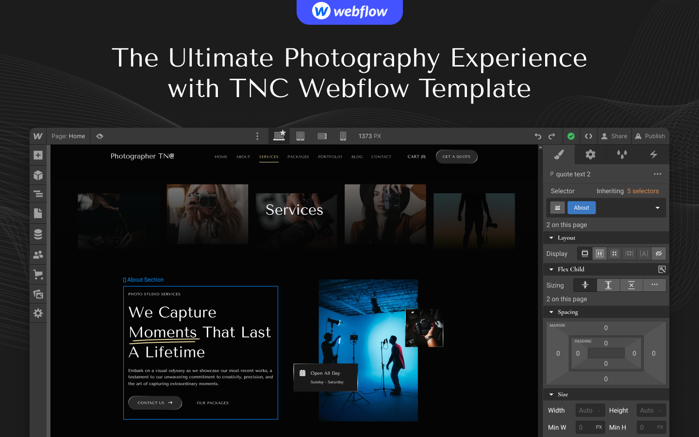 Photographer TNC - Photography HTML5 Responsive Website Template